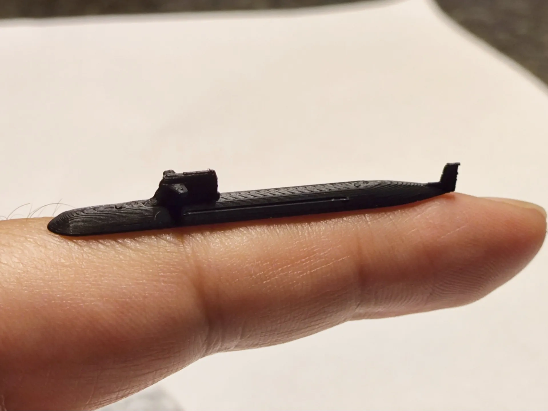 The Big Black Fish on Your Finger, Type 093B Attack Submarine 1:2000 by ...