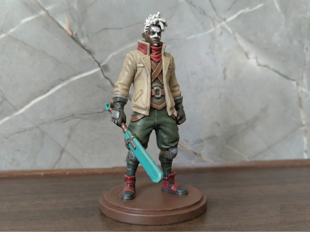 Ekko from Arcane - Free 3D Print Model - MakerWorld