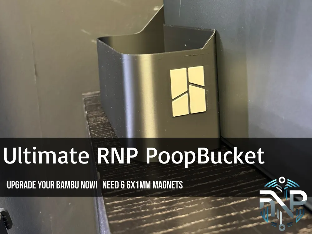 Ultimative RNP Poop Chute - P1S P1P X1C Upgrade by RealNationPrint ...