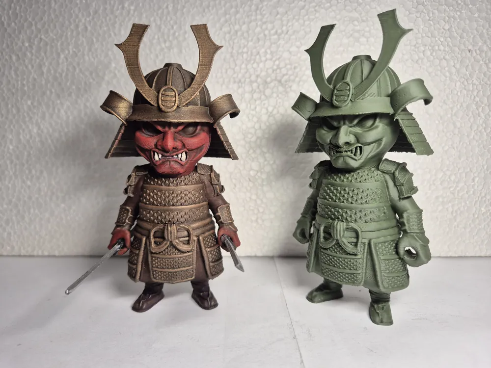 Mini Oni Samurai Warrior by ONI.FORGE MakerWorld: Download Free 3D Models