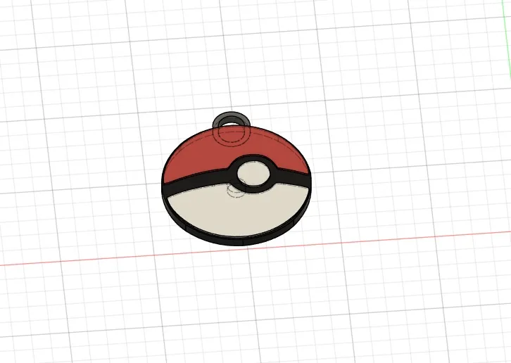 Pokemon Pokeball Keychain Key Hanger AMS by kuuji :) - MakerWorld