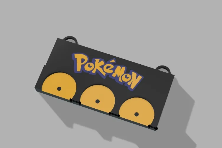 Pokemon Pokeball Keychain Key Hanger AMS by kuuji :) - MakerWorld