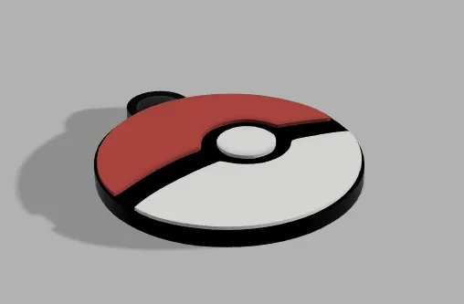 Pokemon Pokeball Keychain Key Hanger AMS by kuuji :) - MakerWorld