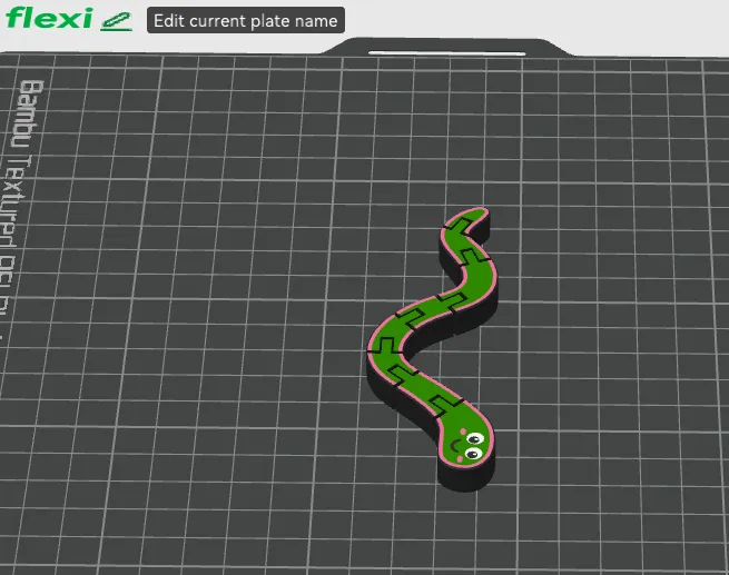 Flexi Snake - Free 3D Print Model - MakerWorld