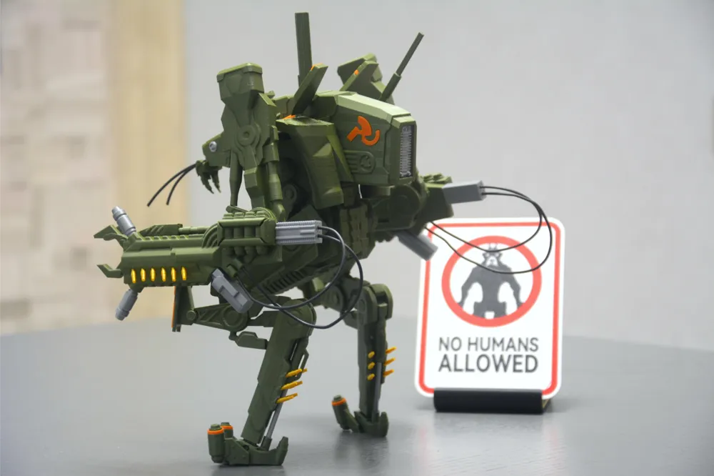 District 9 Mecha by W.drop2027 MakerWorld: Download Free 3D Models