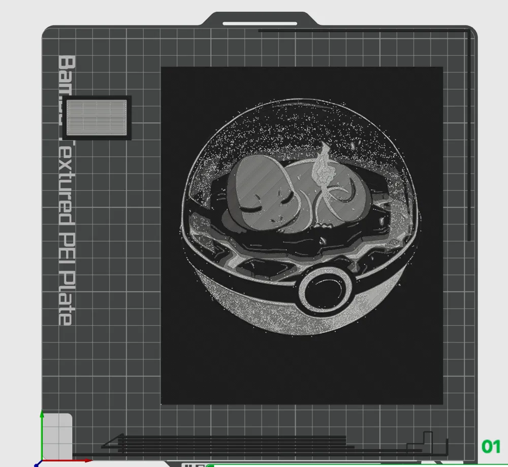 Charmander / Wall art / 2d art / Pokemon by 3D Prints This Week ...