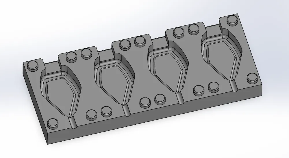 Eco-friendly 150g lead casting mold by MariusGoanga - MakerWorld