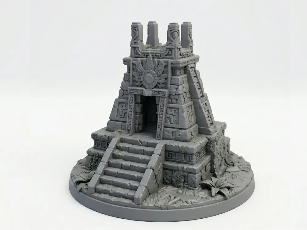 Ancient temple altar - Free 3D Print Model - MakerWorld