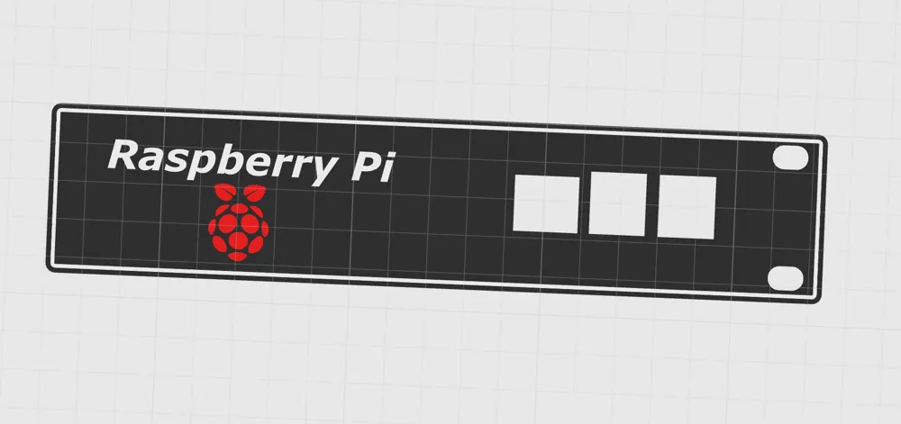 Raspberry Pi Rack Mount by Helipilot04 - MakerWorld