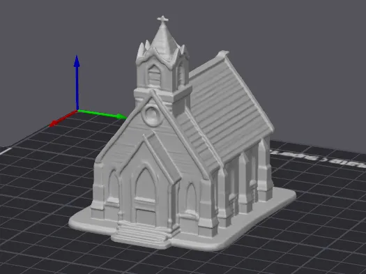 Church Miniature by Triple G Workshop - MakerWorld