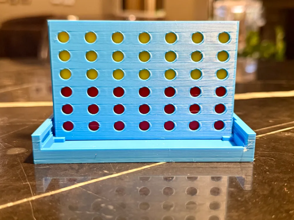 Connect 4 Mini - Free 3D Print Model - MakerWorld