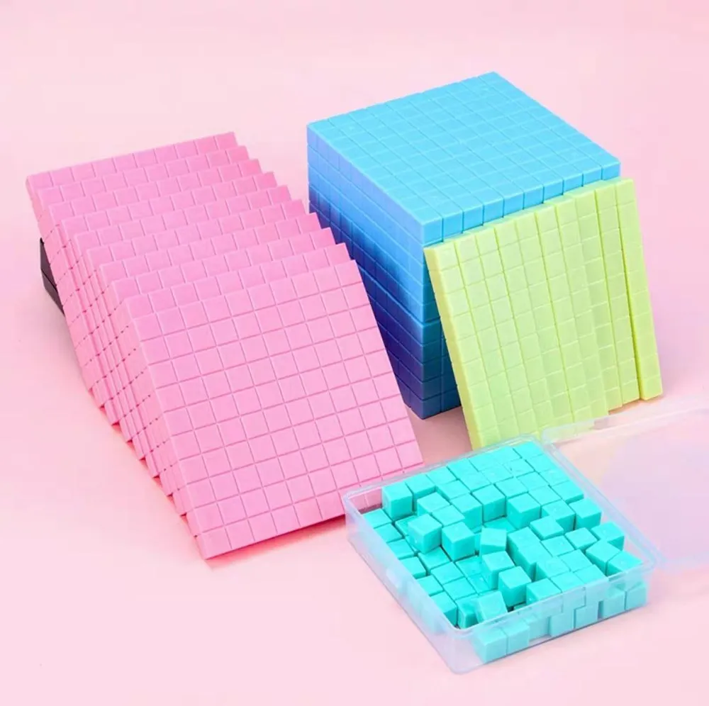 Base Ten Blocks by WadyeMakerWorld: Download Free 3D Models