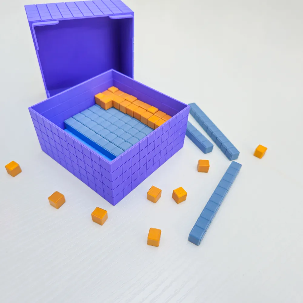 Base Ten Blocks - Free 3D Print Model - MakerWorld