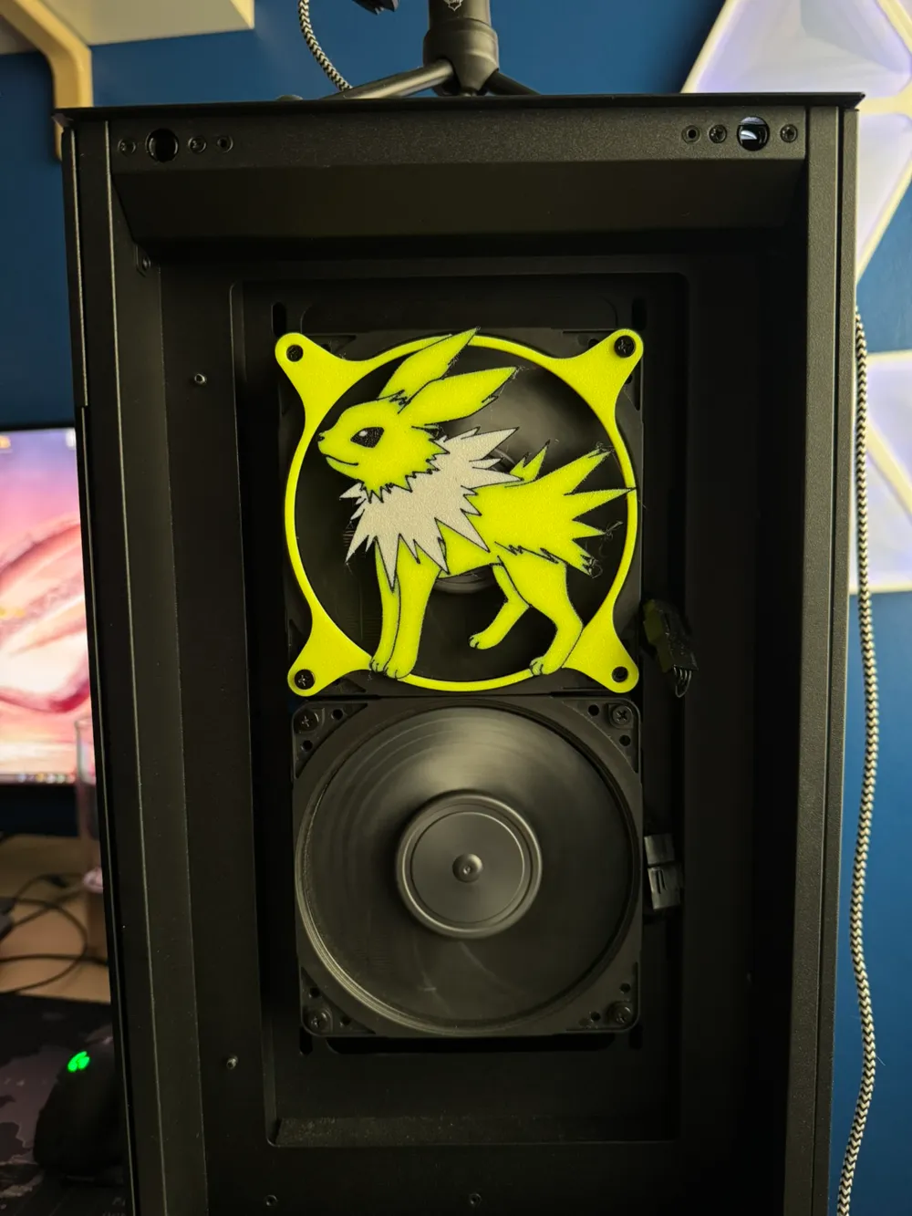 Jolteon PC Fan cover 120mm (4 color/one AMS) by 3d_print_creations ...