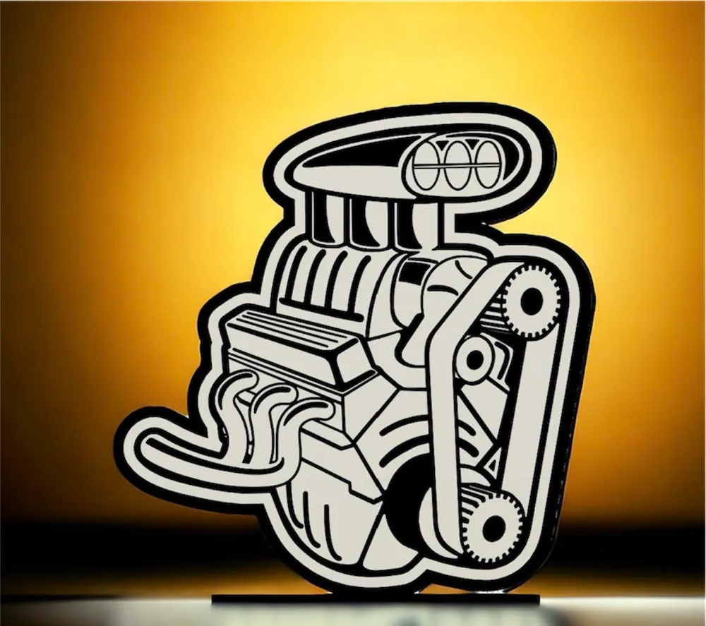 Hot Rod Engine LED Lamp by Codyinbody3 - MakerWorld