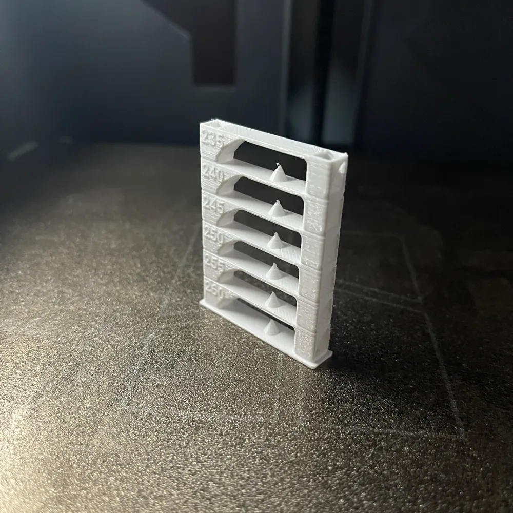 PETG temp tower 235 up to 260 by MikeProch MakerWorld: Download Free 3D Models