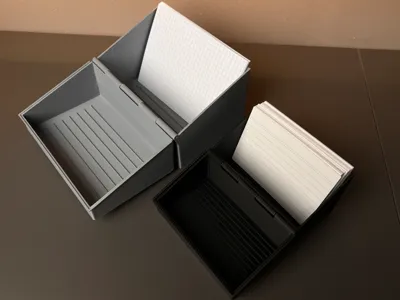 Index cards Box A6 Flashcards Flashcard Box by Jordan LAB MakerWorld ...