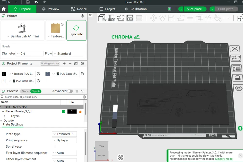 Toyota Land Cruiser LC300 HueForge. - Free 3D Print Model - MakerWorld