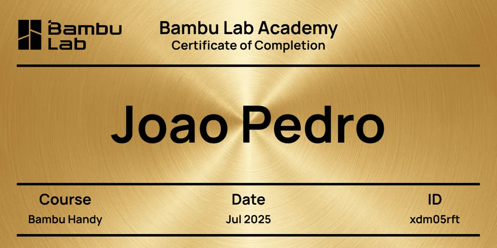 JP Certificate by BobMcClane MakerWorld: Download Free 3D Models