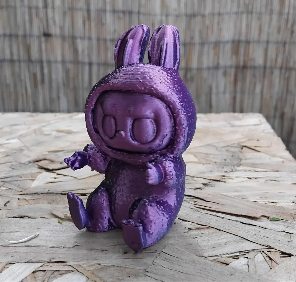 Sitting Labubu Figurine by 3D Up MakerWorld: Download Free 3D Models