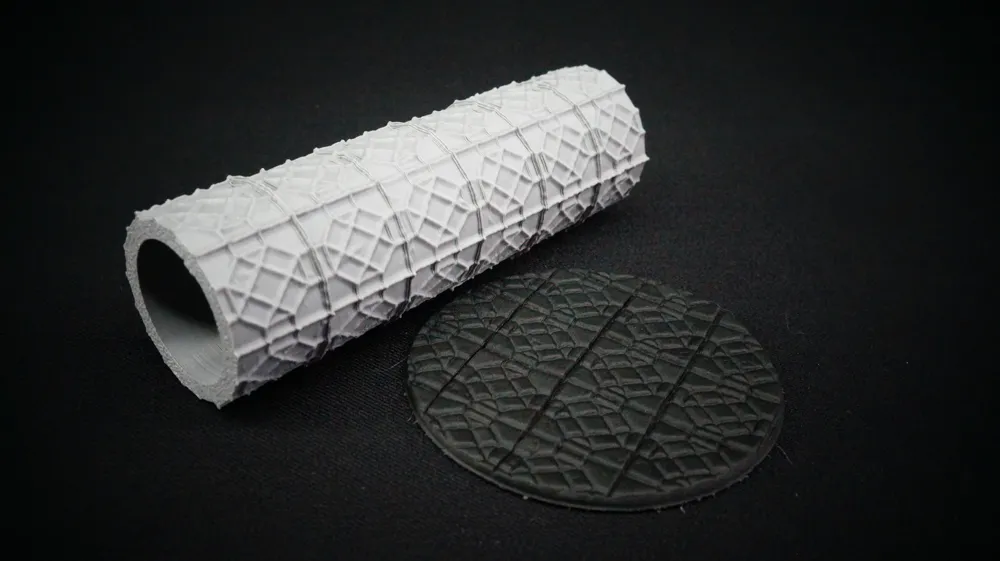 Castle Floor Texture Roller, DIY, terrain, diorama - Free 3D Print ...