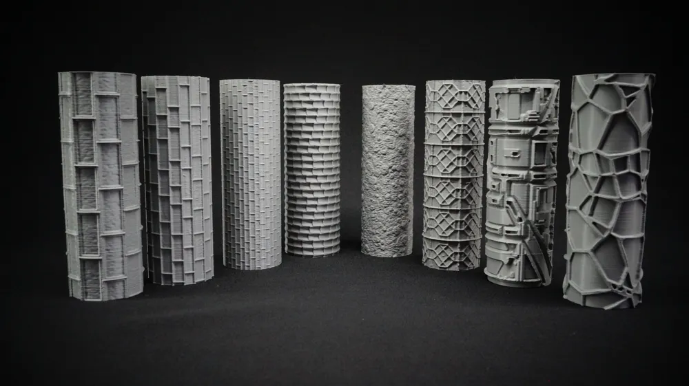 Castle Floor Texture Roller, DIY, terrain, diorama - Free 3D Print ...