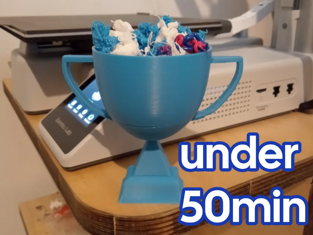 Trophy for printer poop - Free 3D Print Model - MakerWorld