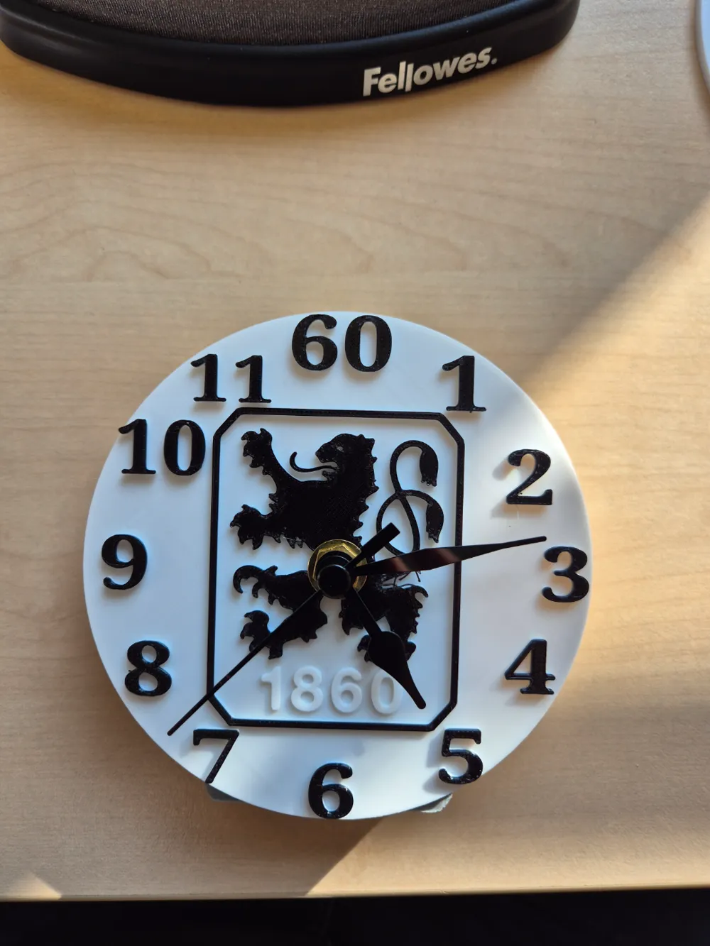 TSV 1860 Clock - Wall Clock - Table Clock - Free 3D Print Model ...