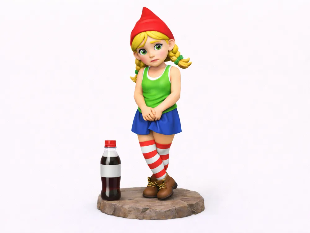 OnlyGnomes: I drank too much lemonade - Free 3D Print Model - MakerWorld