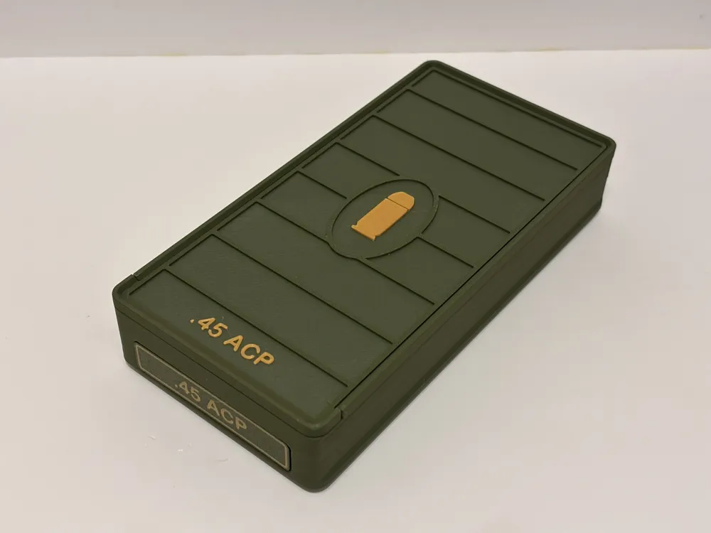 Ammo Storage Box .45 ACP - 105 Round by Coconut - MakerWorld