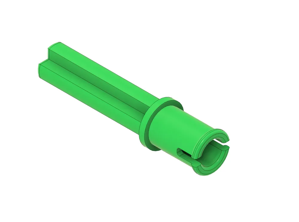 Lego Technic Style Axle 2L with Pin 1L by RomeoAlfa - MakerWorld