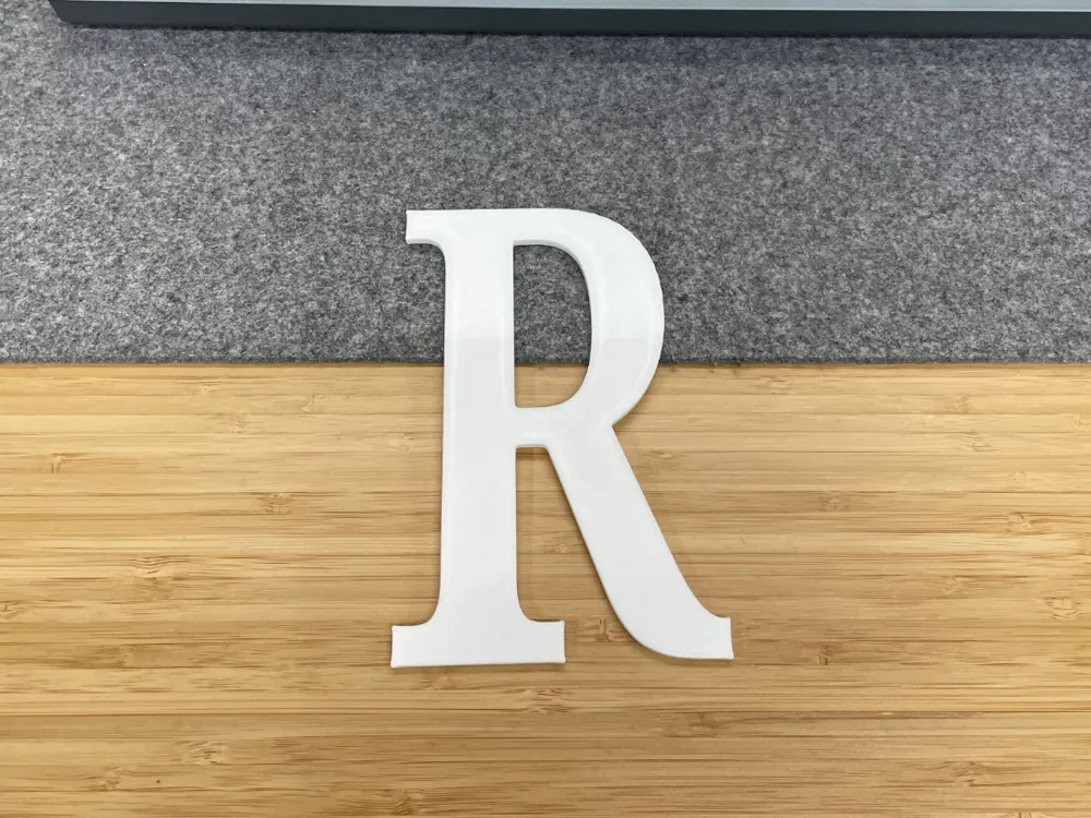 Letter R - Free 3D Print Model - MakerWorld