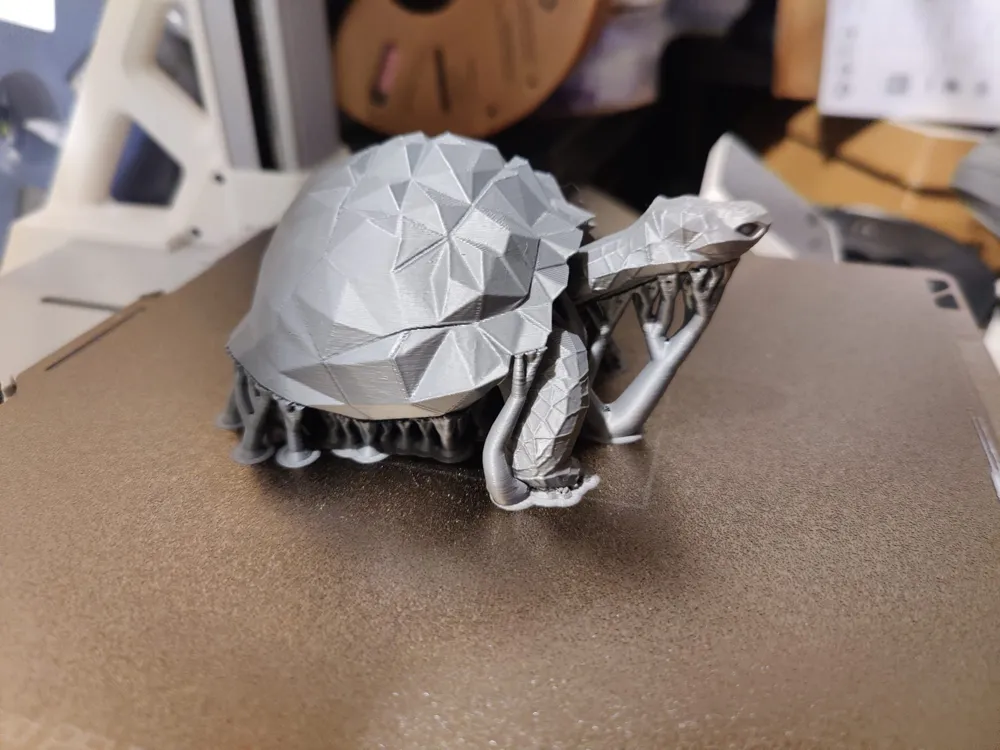 Tortoise Figure – A Charming 3D Printable Model by 3D-K&K MakerWorld: Download Free 3D Models
