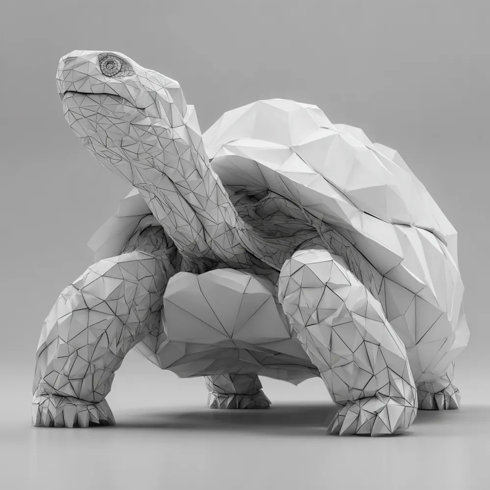 Tortoise Figure – A Charming 3D Printable Model by 3D-K&K MakerWorld ...