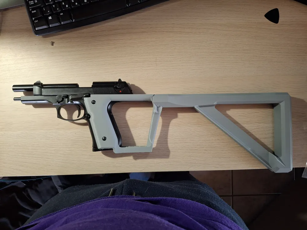 KJW M9 GBB carbine kit - Free 3D Print Model - MakerWorld