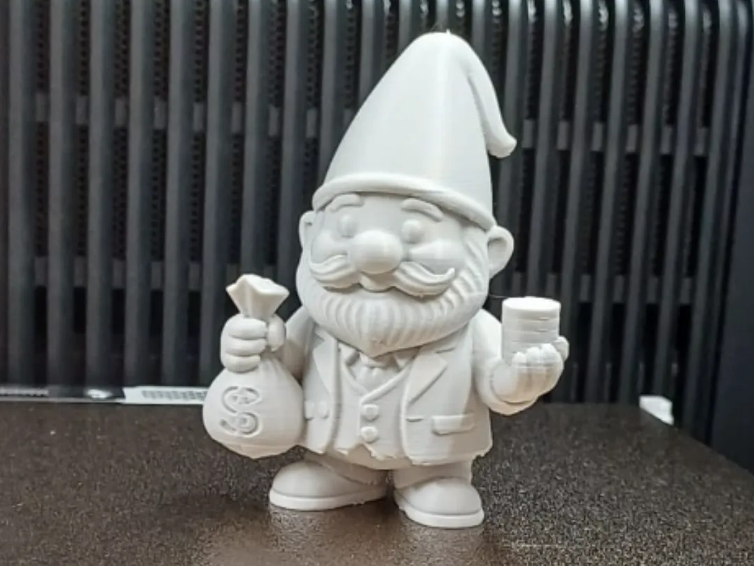The Wealthy Banker Gnome - Free 3D Print Model - MakerWorld