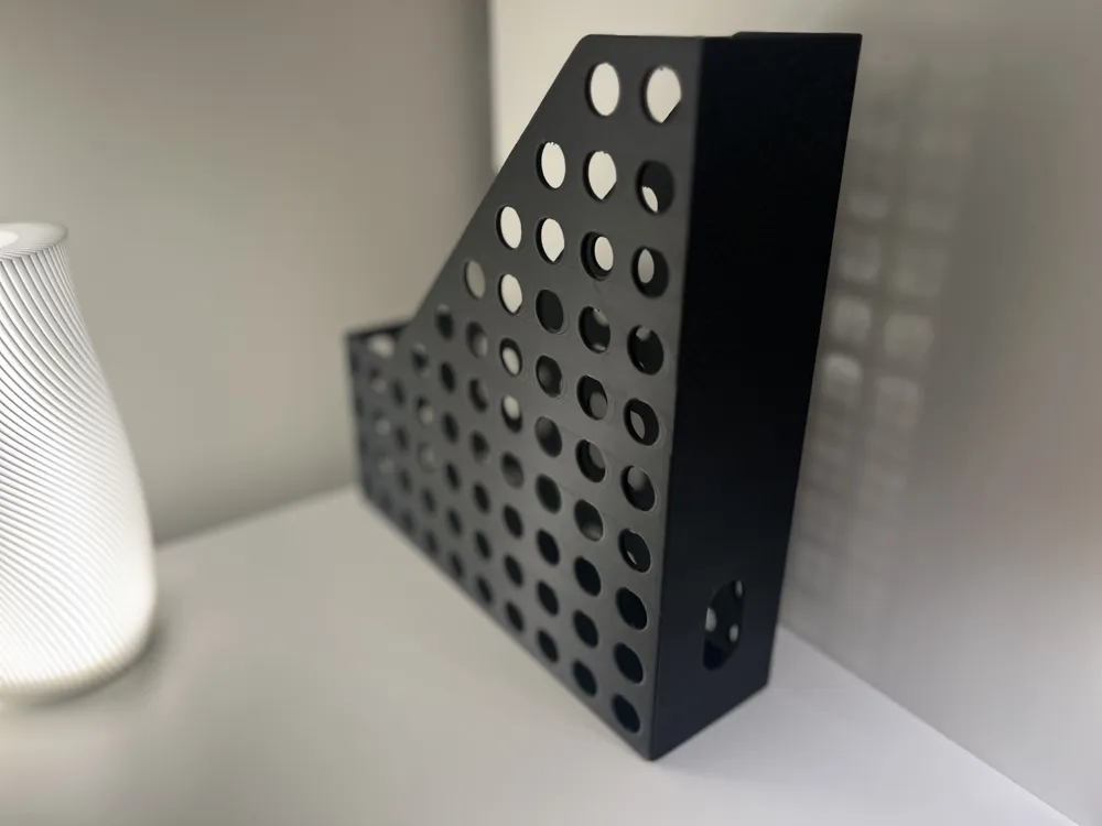 Modern Perforated Magazine & Cabinet File - Free 3D Print Model ...