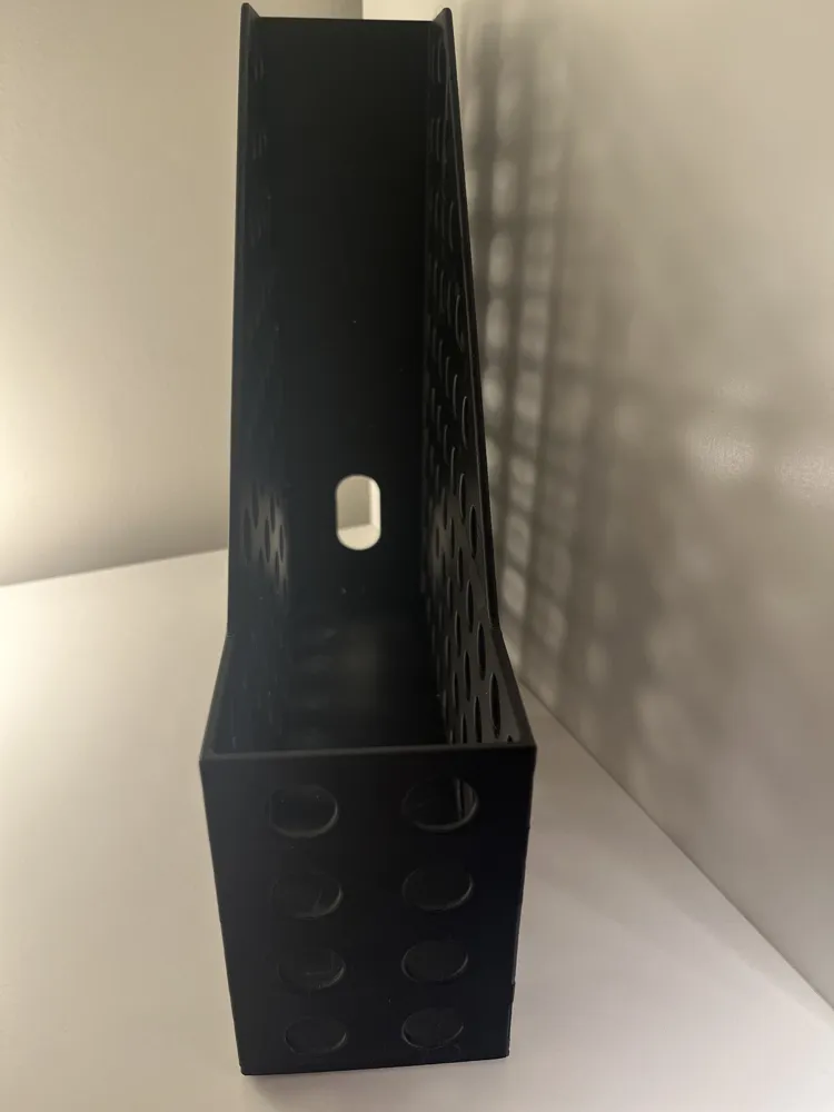 Modern Perforated Magazine & Cabinet File - Free 3D Print Model ...