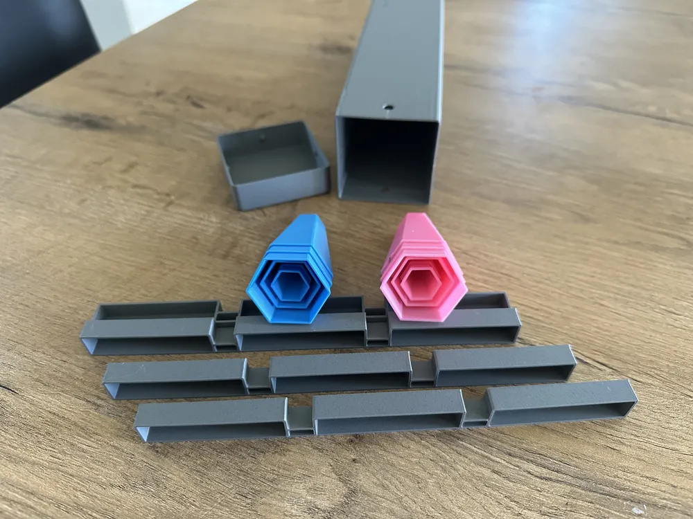 Nesting Tic Tac Toe – Compact Travel Strategy Game - Free 3D Print ...