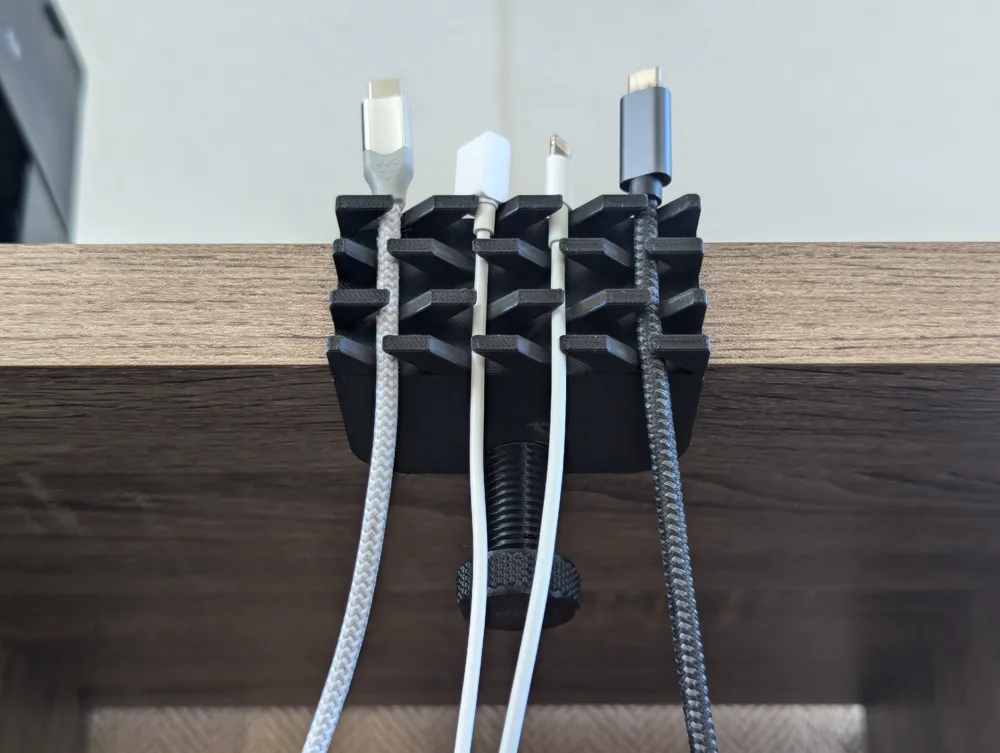 Better Clamp Cable Holder - Up to 6mm cables by M8ker - MakerWorld