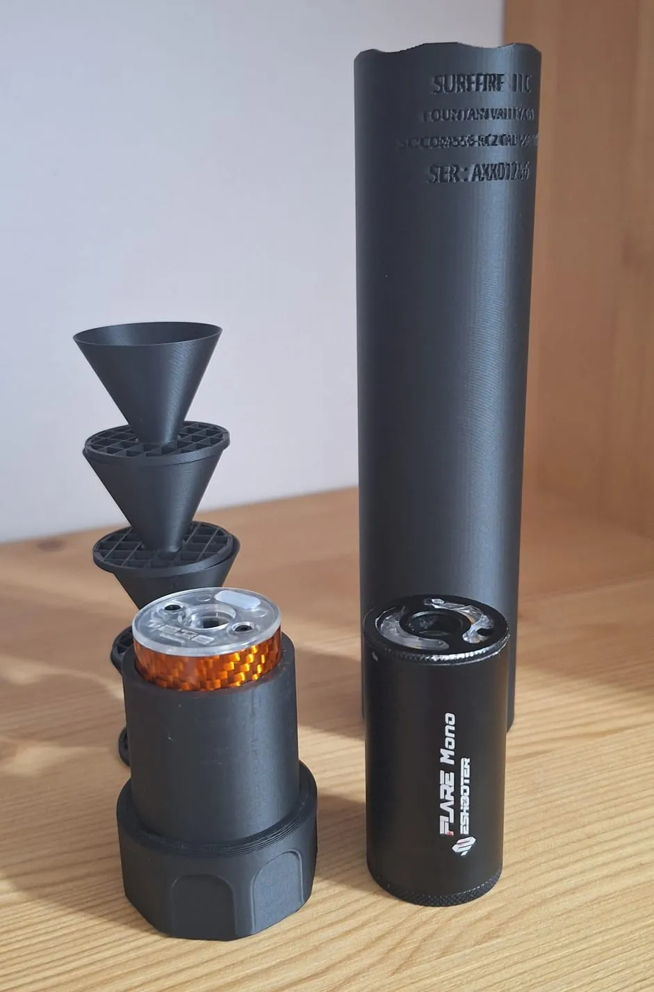 Soppressore Tracer MOD Airsoft - Modello di stampa 3D gratuito - MakerWorld