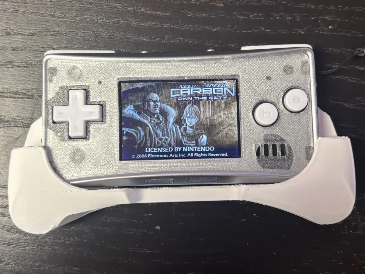 Game boy advance (GBA) Micro Face Plate - Free 3D Print Model - MakerWorld