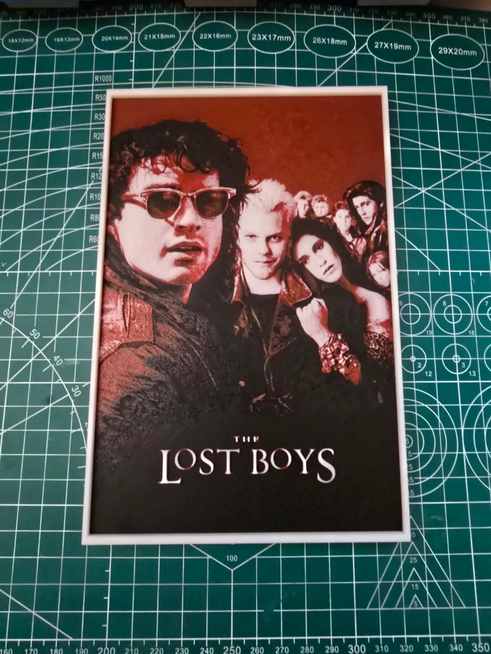 The Lost Boys Movie Poster - Hueforge Art - Free 3D Print Model ...