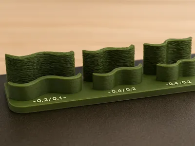 Fuzzy Skin Test- Calibration by Collektiva MakerWorld: Download Free 3D ...