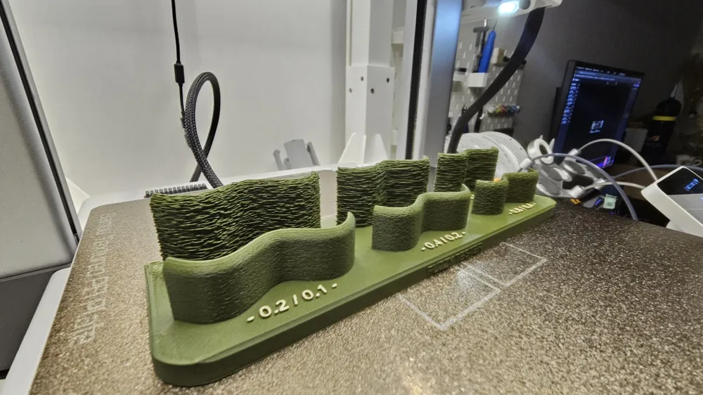Fuzzy Skin Test- Calibration - Free 3D Print Model - MakerWorld