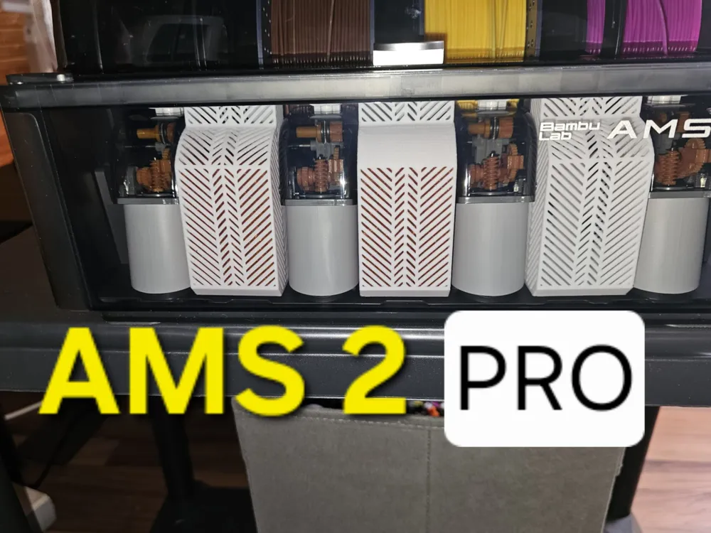 Silica Box / Dry Box for Bambu Lab AMS 2 Pro - Free 3D Print Model ...