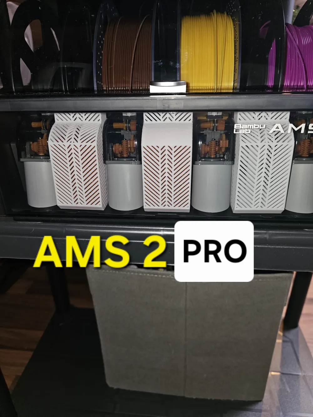 Silica Box / Dry Box for Bambu Lab AMS 2 Pro by Oxaspa MakerWorld ...