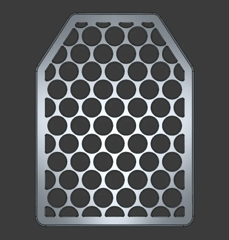 Ventilated SAPI Plate - Small Multi-Curve by RitchieLogan - MakerWorld