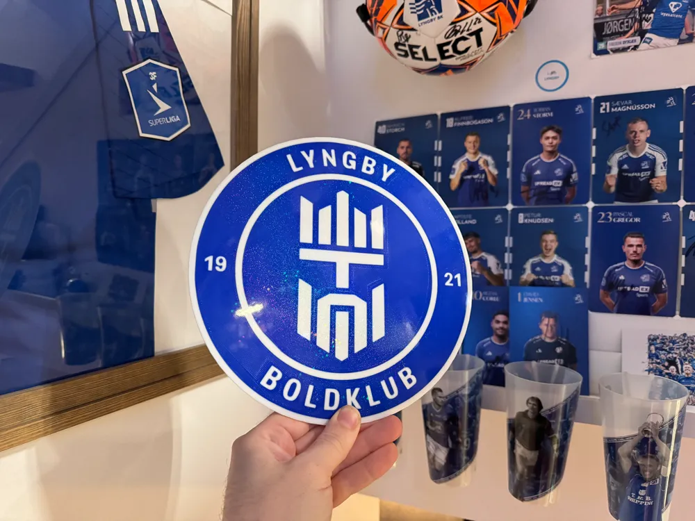 New Lyngby BK Logo - Super Size by LimeGuy - MakerWorld