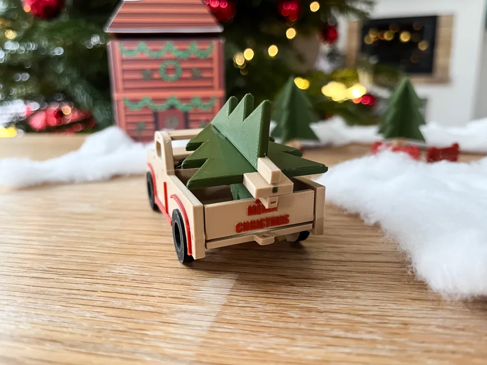 Christmas Truck and Christmas Tree - KIT CARD by Made by Printing ...